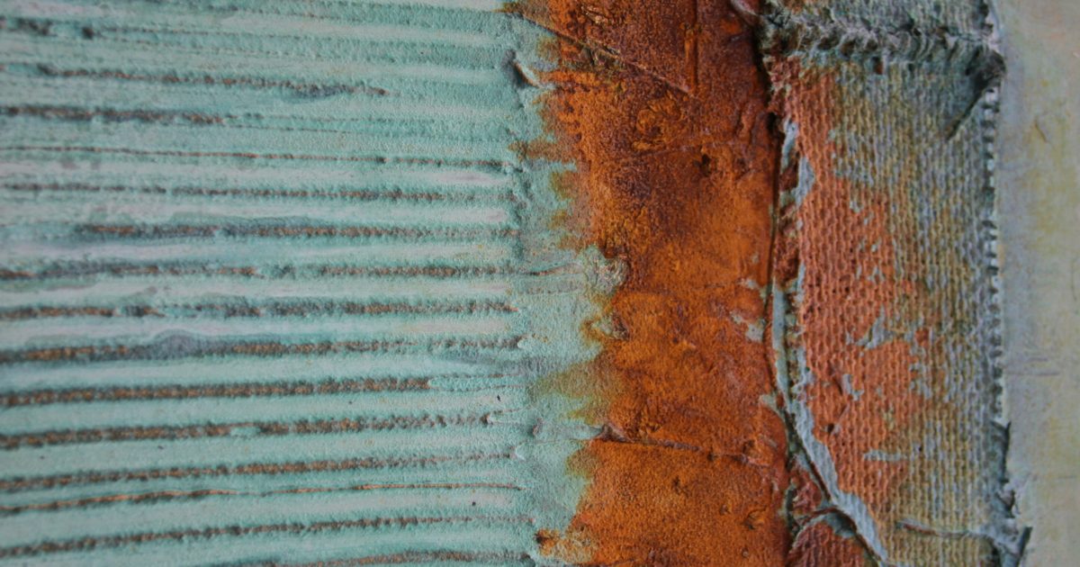 Farbenspiel und Korrosionsspuren:Oberflächengestaltung mit Rost- und ...