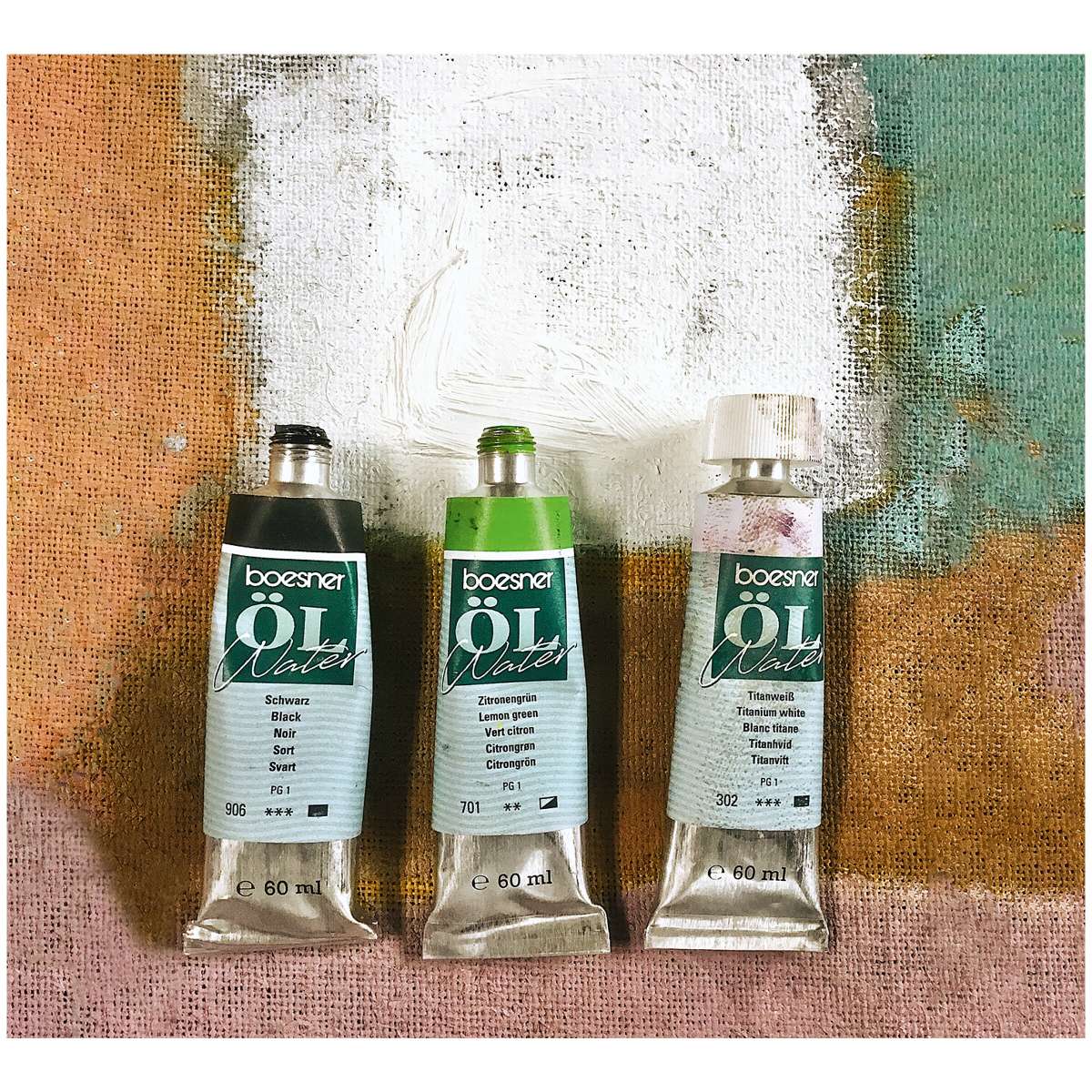 boesner Öl Water Wasservermalbare Ölfarbe | Künstlerbedarf von boesner ...