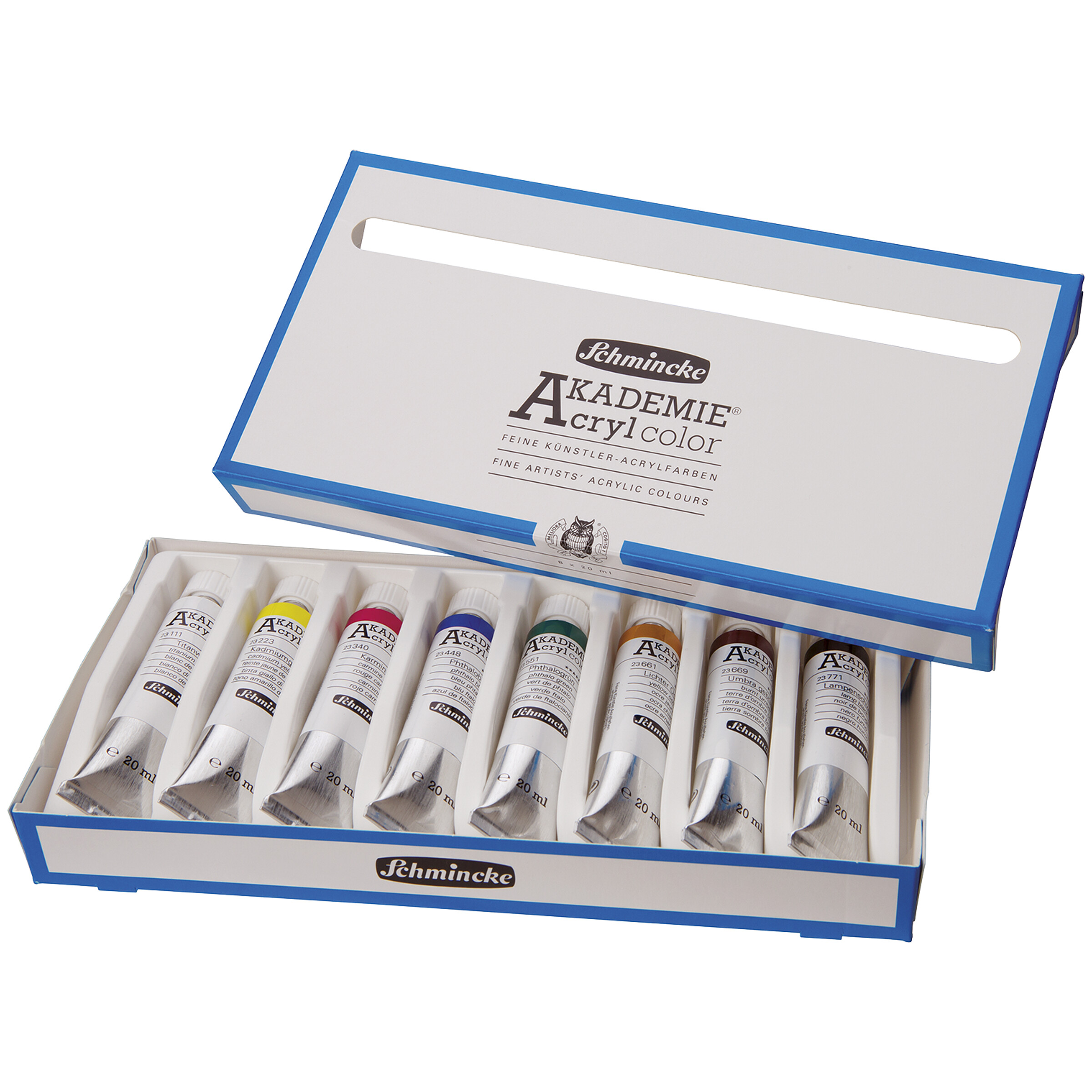 Schmincke – Akademie Acryl Color Grundsortiment | Künstlerbedarf von ...
