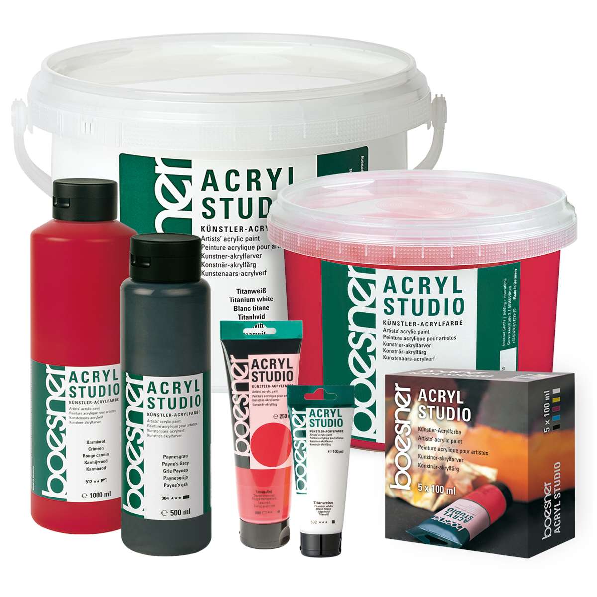 boesner Acryl Studio | Künstlerbedarf von boesner - Professionelle ...