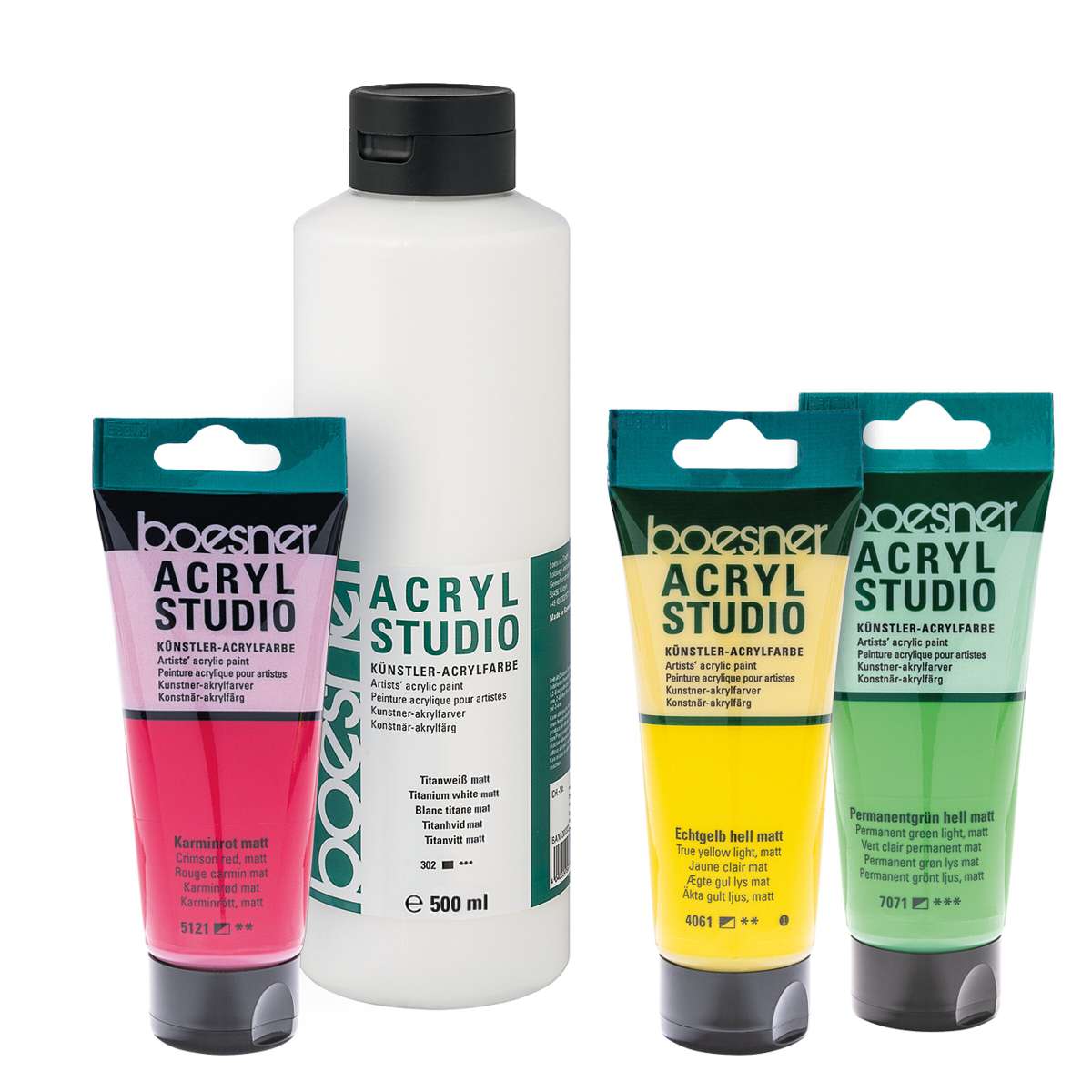 boesner Acryl Studio matt | Künstlerbedarf von boesner - Professionelle ...
