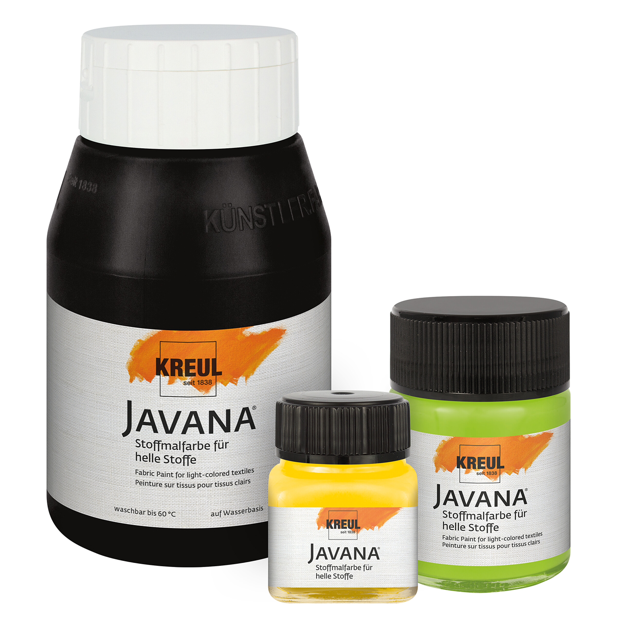 Kreul Javana Stoffmalfarbe für helle Stoffe | Künstlerbedarf von ...