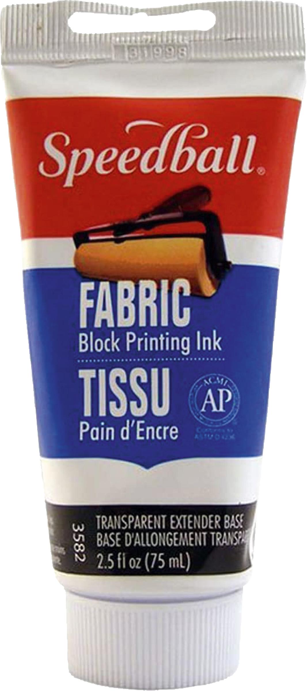 Speedball Fabric Block Printing Ink Transparent Extender ...