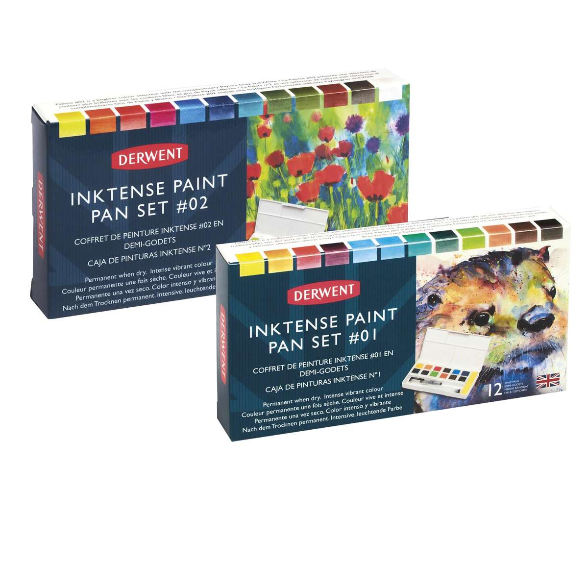 Derwent Inktense Paint Pan 12er-Set | Künstlerbedarf von boesner ...